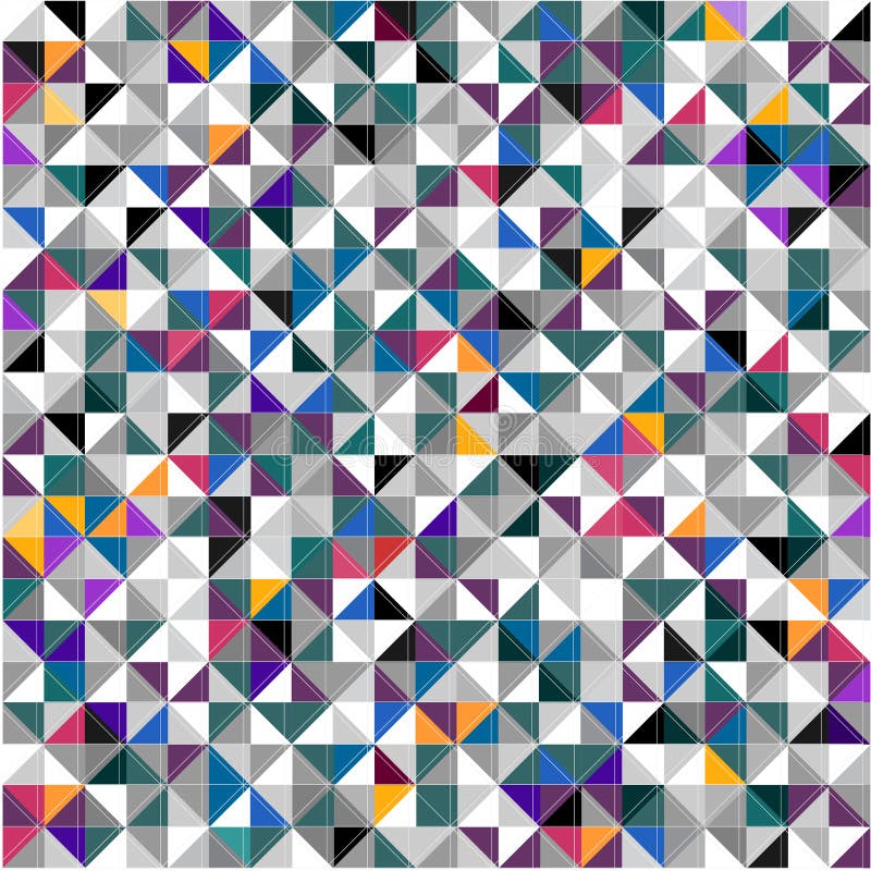 Geometric Triangles Abstract Background. Stock Vector - Illustration of ...