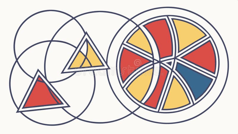 Geometric Triangles Pattern, Abstract and Modern Background Vector Design Generative AI Stock ...