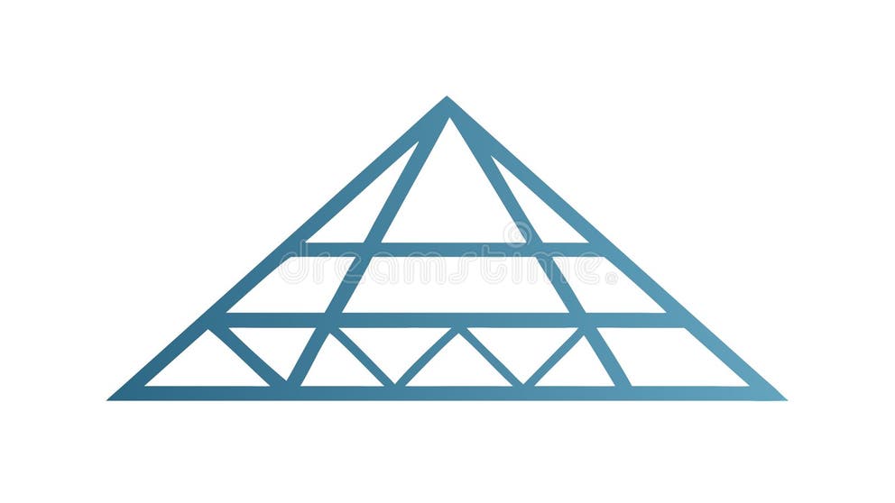 Triangular Pyramid Outline Stock Illustrations – 727 Triangular Pyramid ...