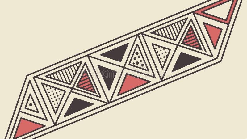 Geometric Tribal Pattern, Ethnic Design and Decorative Textile Element ...
