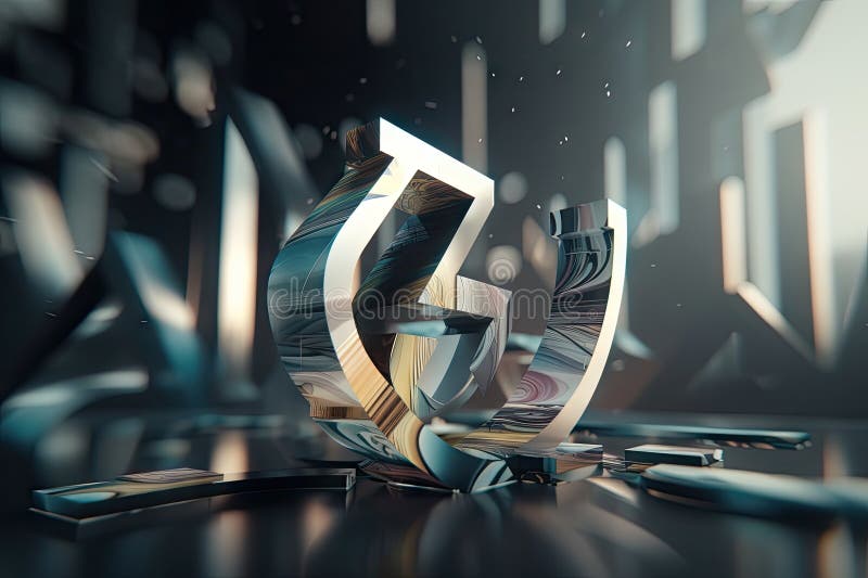 Geometric Typeface and Abstract Letterforms in Motion, with Blurred ... Geometric Typeface and Abstract Letterforms in Motion, with Blurred ...