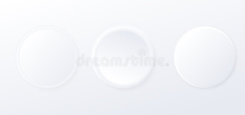 Geometric UI Shape for Minimal Style Artwork Decorative Stock Vector ...