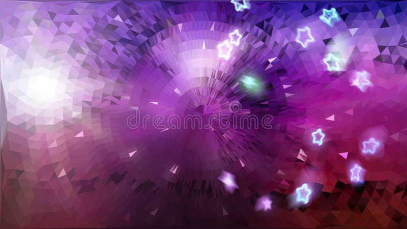 Fourth Dimensional Space Particles Abstract Stock Illustration ...