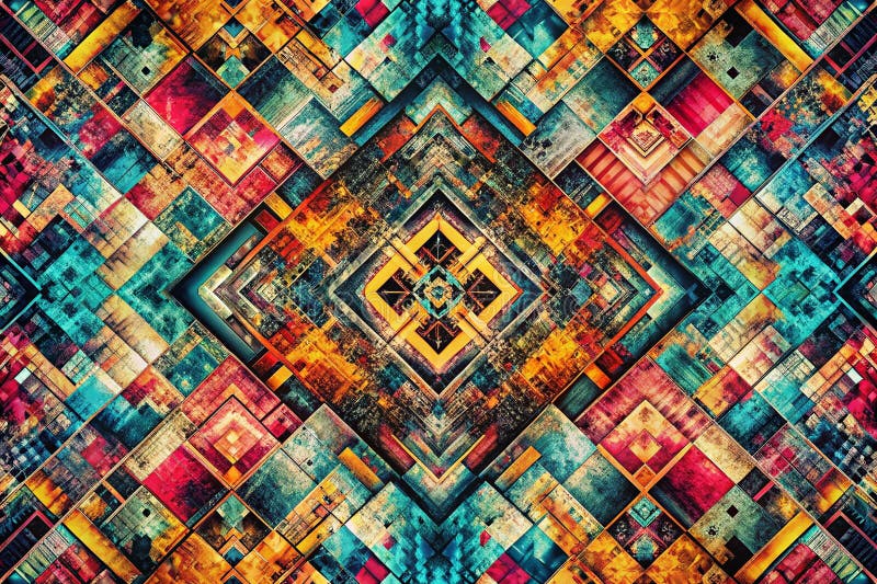 Geometric Urban Texture Abstract Pattern Design for Fabric Paper and ...