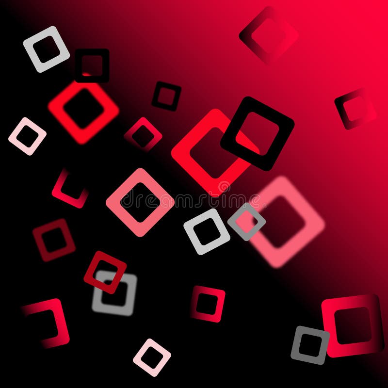 Geometric Vector Abstraction with Blur Stock Vector - Illustration of ...