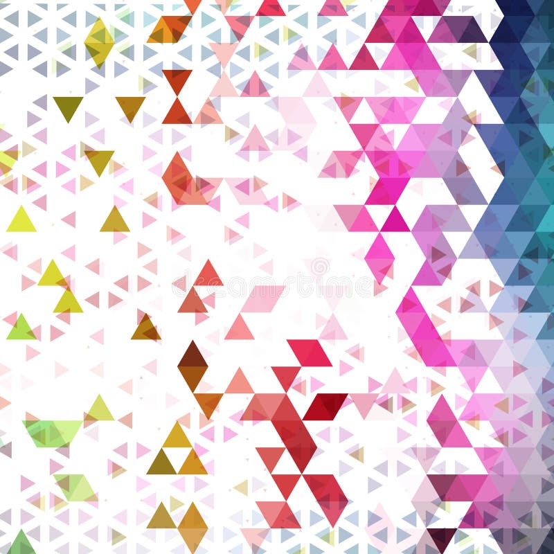Geometric Vector Background of Triangular Shapes - Vektorgrafik. Eps 10 ...