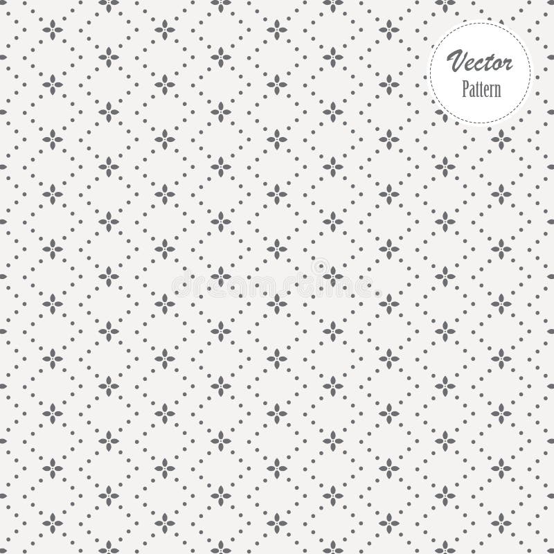 Dotted Monochrome Stylish Geometric Diamond Shape Pattern, Vector ...