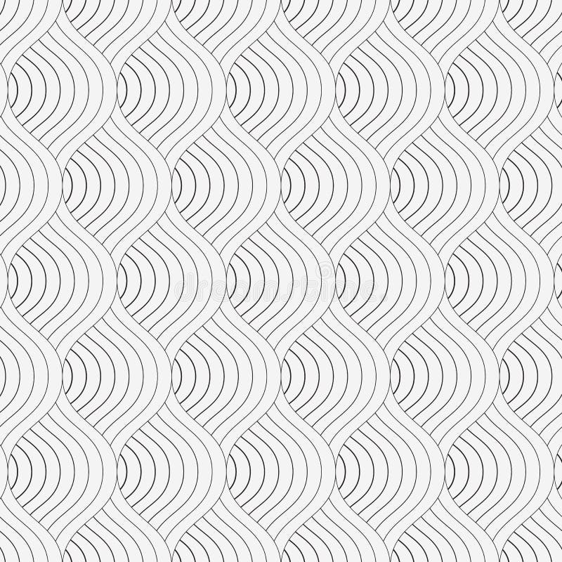 Pattern with Thin Lines Repeating with Poligons and Geometric Shapes ...