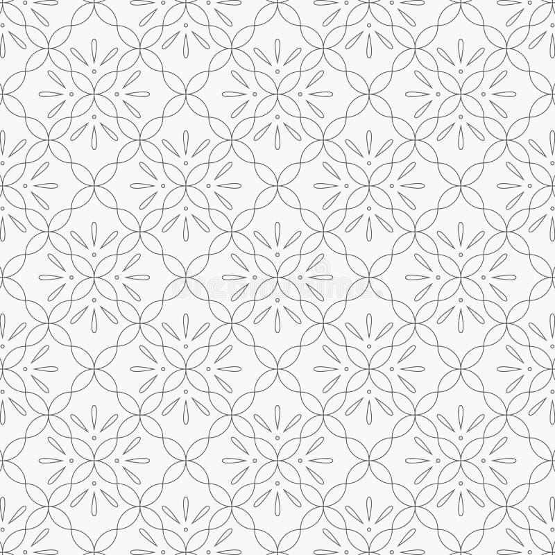 Geometric Vector Pattern, Repeating Linear Half Circle Combined As ...