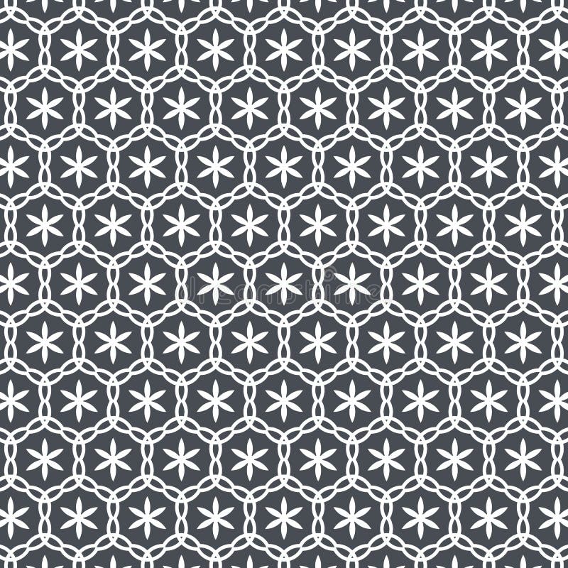 Geometric Vector Pattern, Repeating Linear Half Circle Combined As ...