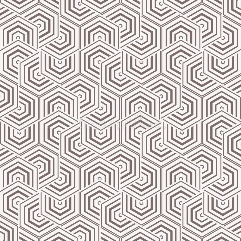 COLORED HEXAGON GEOMETRIC SEAMLESS VECTOR PATTERN. MODERN STYLISH ...