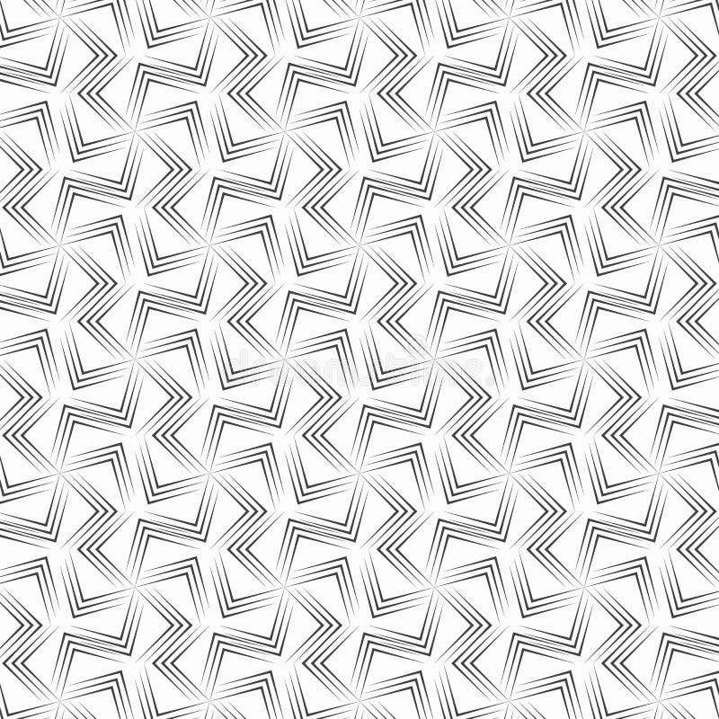 Geometric Vector Pattern, Repeating Stripe on Hexagon Shape with Sharp ...