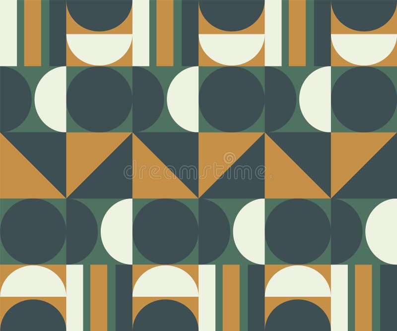 Vector Geometric Background with Circles, Triangles, Lines, and Squares ...