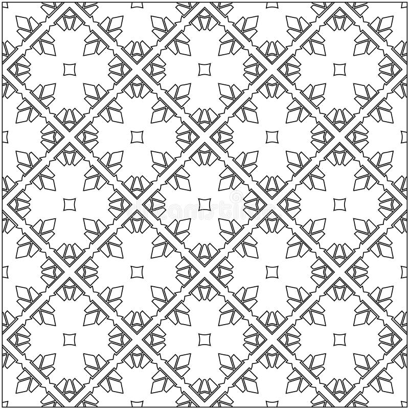 Geometric Vector Pattern with Triangular Elements. Seamless Abstract ...