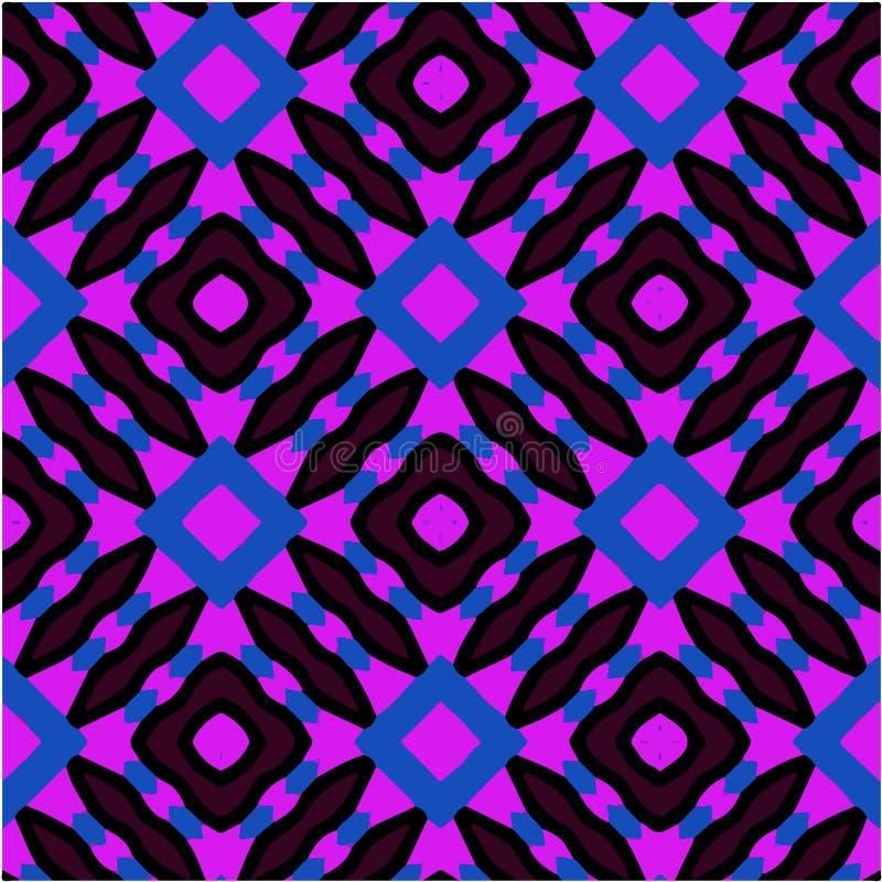 Geometric Vector Pattern with Triangular Elements. Seamless Abstract ...