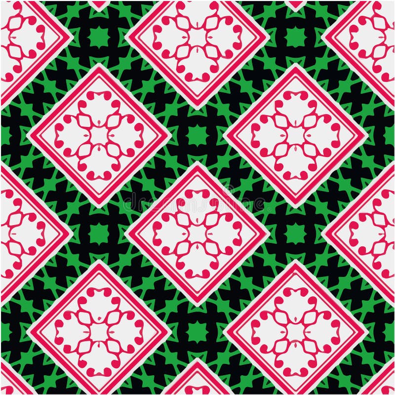 Geometric Vector Pattern with Triangular Elements. Seamless Abstract ...