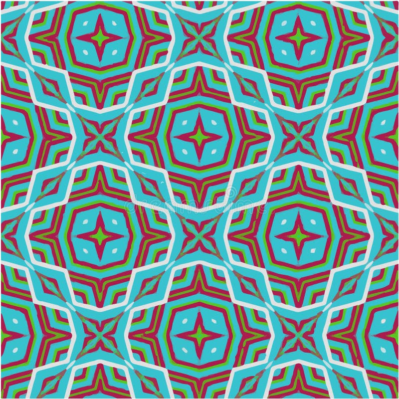 Geometric Vector Pattern with Triangular Elements. Seamless Abstract ...