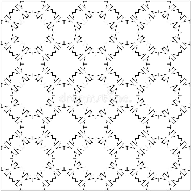 Geometric Vector Pattern with Triangular Elements. Seamless Abstract ...