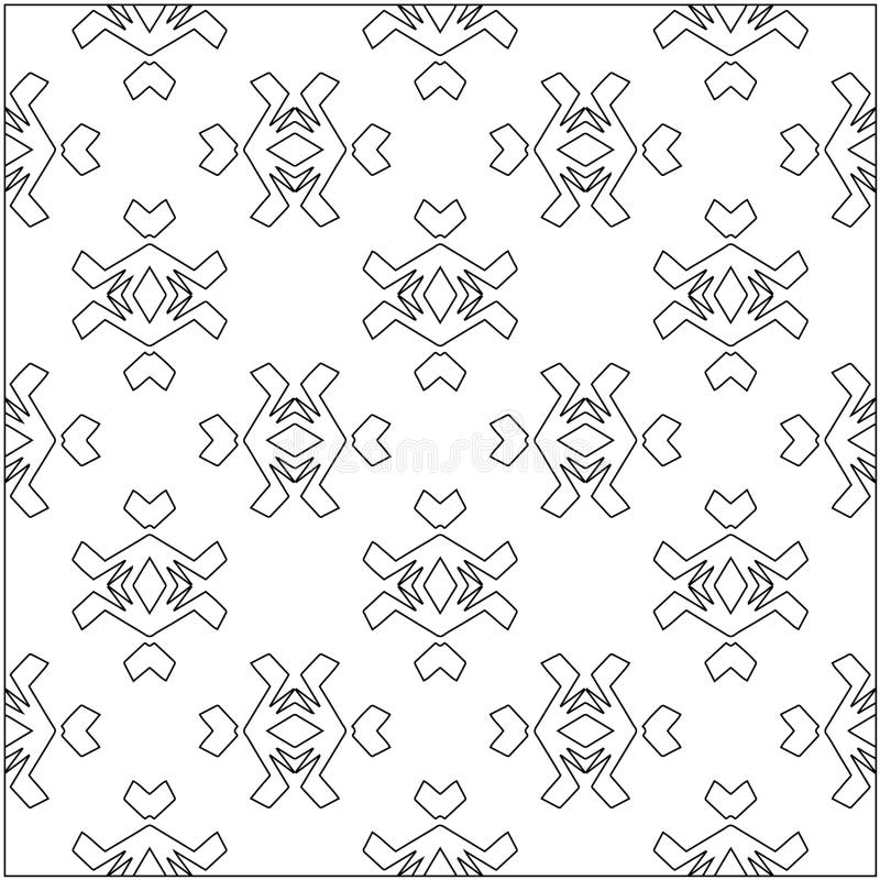 Geometric Vector Pattern with Triangular Elements. Seamless Abstract ...