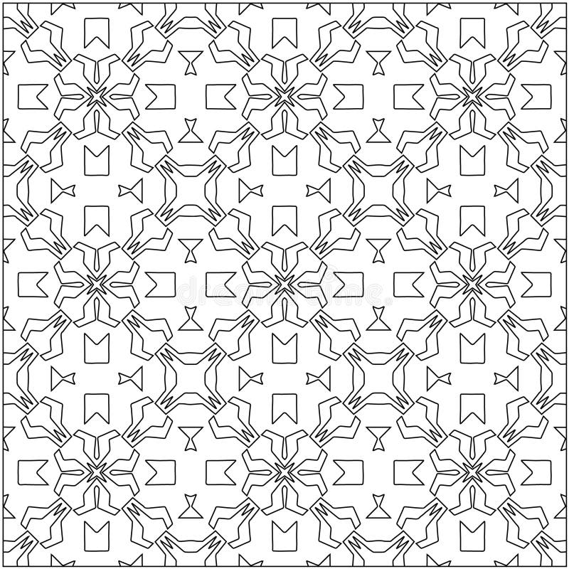 Geometric Vector Pattern with Triangular Elements. Seamless Abstract ...