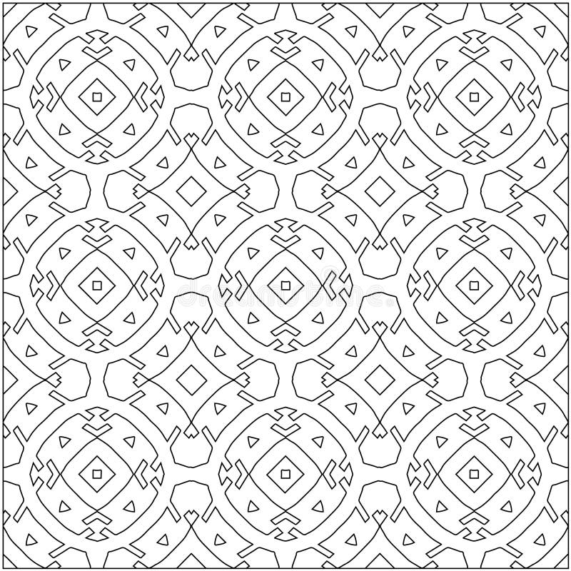 Geometric Vector Pattern with Triangular Elements. Seamless Abstract ...