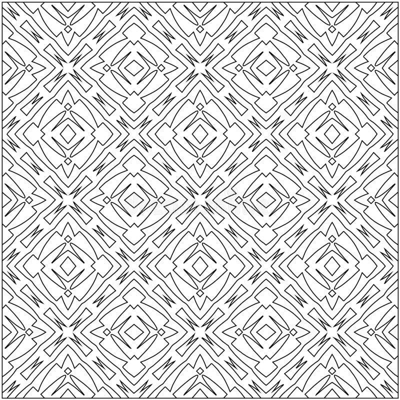 Geometric Vector Pattern with Triangular Elements. Seamless Abstract ...
