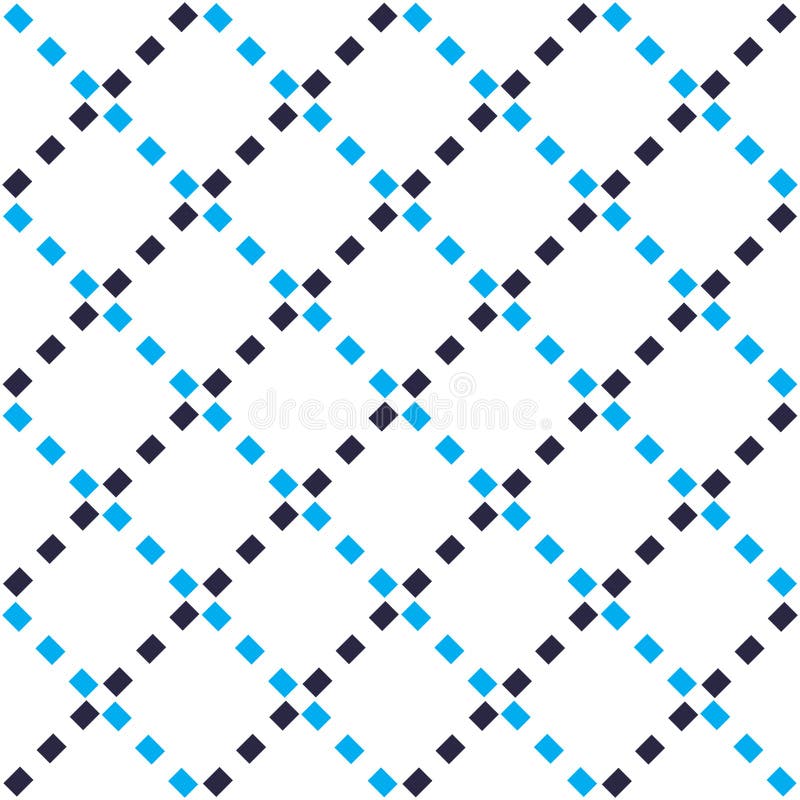 Geometric Vector Seamless Pattern with Crossed Dashed Lines, Abs Stock ...