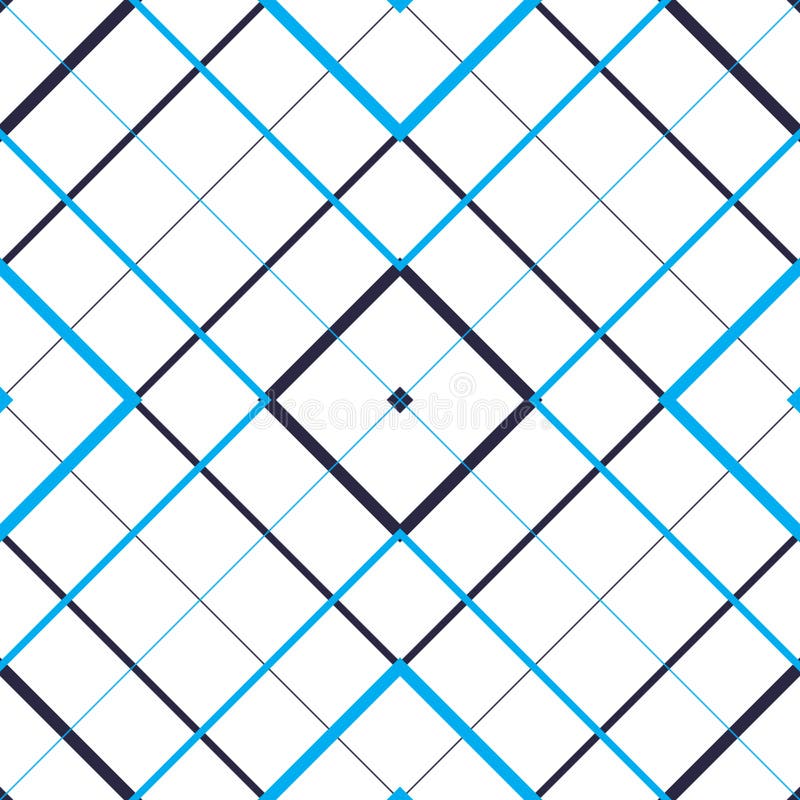 Geometric Vector Seamless Pattern with Crossed Lines, Abstract B Stock ...