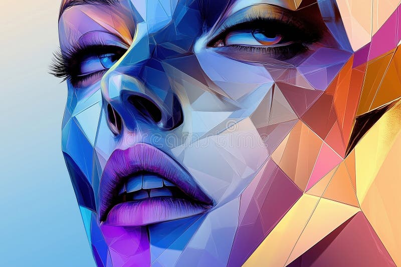 A Geometric Version of Venus Face, Composed of Abstract Triangles and ...