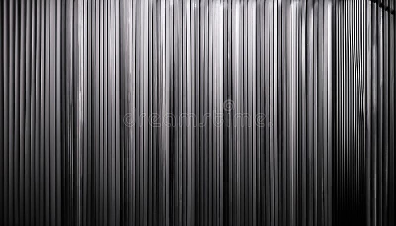 Geometric Vertical Line Pattern Depth Illusion Stock Illustration ...