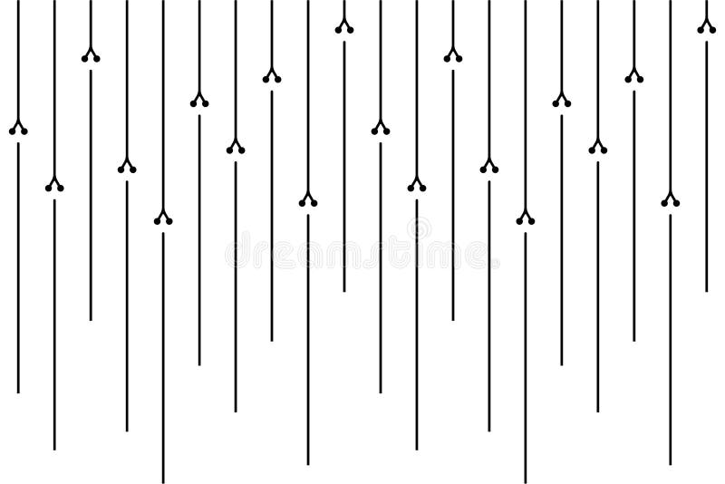 Geometric of Vertical Stripe with Y Symbol of Pattern. Set 9 Stock ...