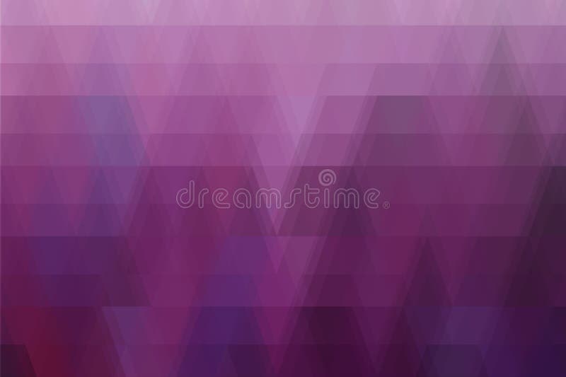Geometric Violet Low Poly Background Stock Illustration - Illustration ...