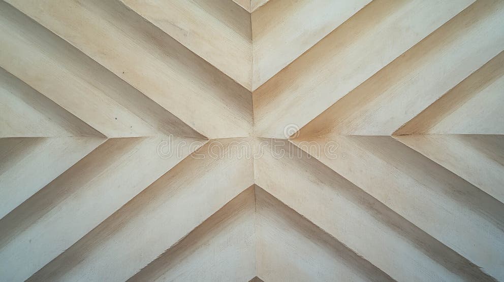 Geometric Wall Design with Intersecting Molding for Modern Interior ...