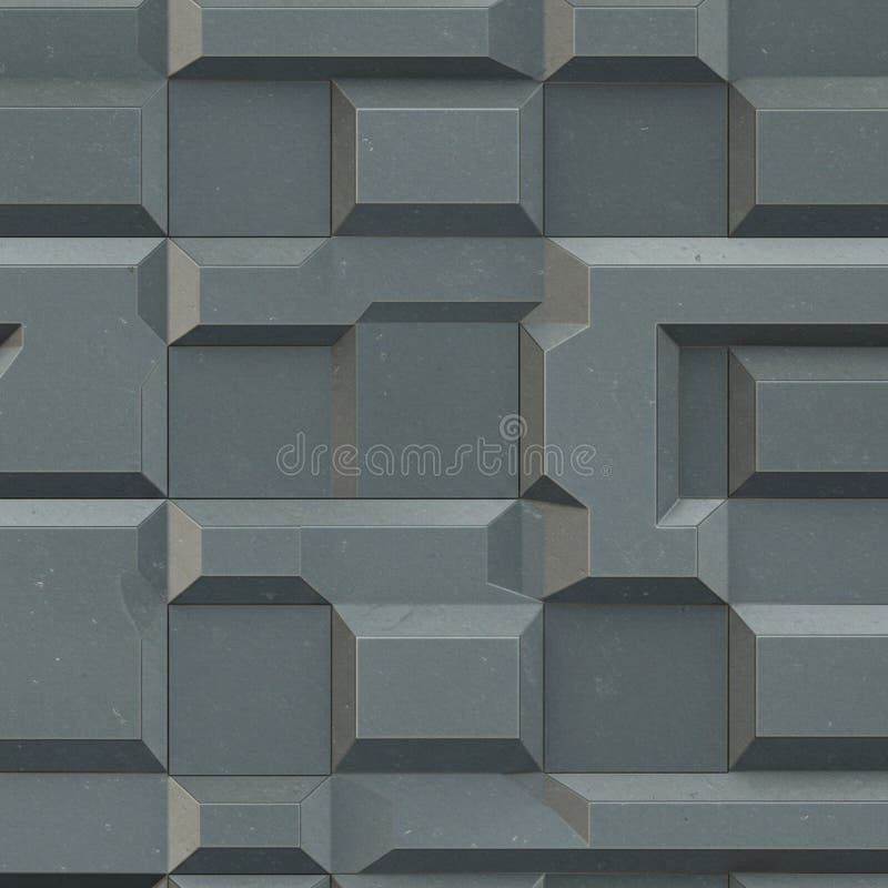 Geometric Wall Paneling with a Three-dimensional Effect. Features ...