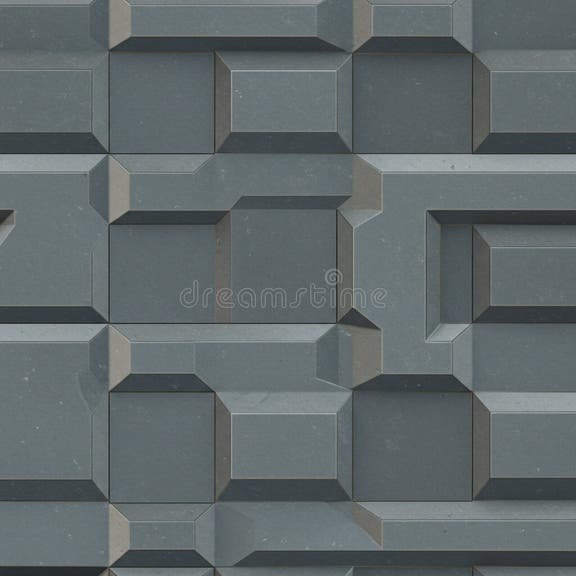 Geometric Wall Paneling with a Three-dimensional Effect. Features ...