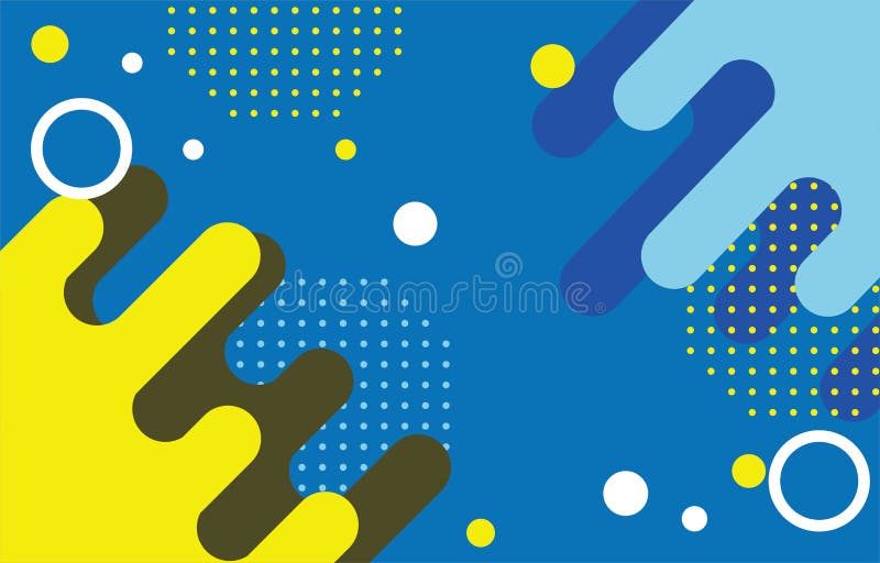 Abstract Geometric Wave Gradient Background Vector Illustration Stock ...