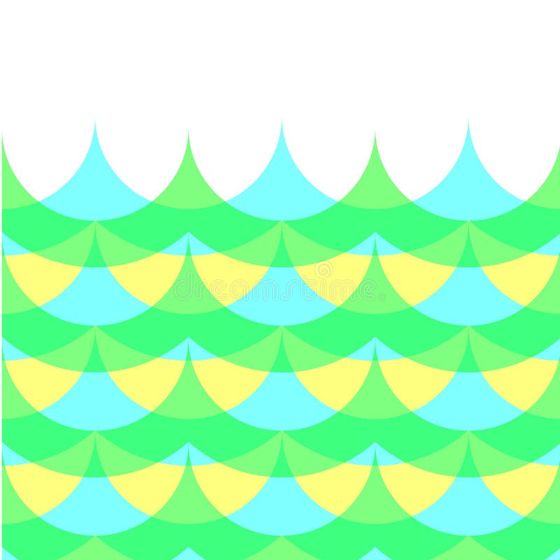 Geometric wave stock vector. Illustration of abstract - 39831601