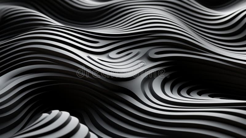 Geometric Waves: Abstract Art Patterns with Squares, Triangles, and ...