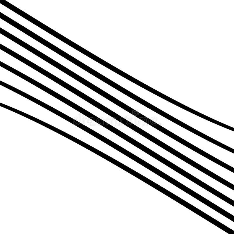 Geometric Waving, Wavy Parallel Lines. Ripple, Twisted Lines Pattern ...