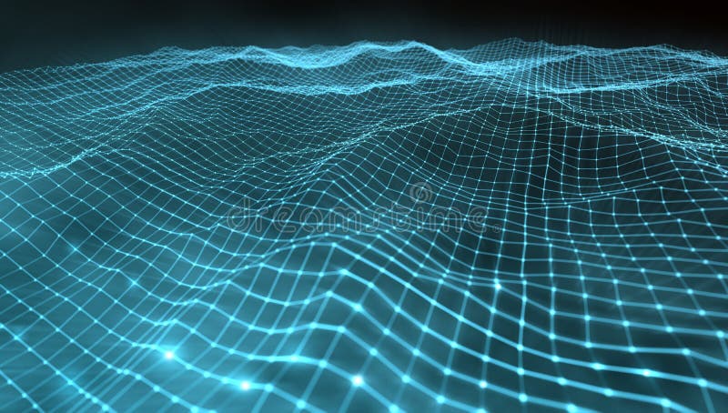 Wavy grid stock vector. Illustration of decorative, decoration - 31241359