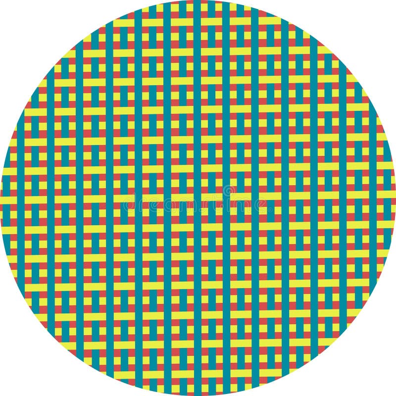 Geometric weave pattern stock vector. Illustration of multi - 374629248