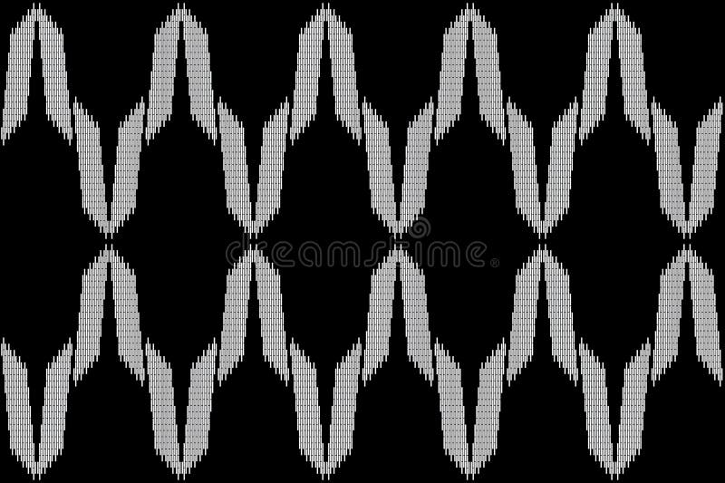 Geometric of Stripe Pattern of Ethnic Style. Set 5 Stock Photo - Image ...