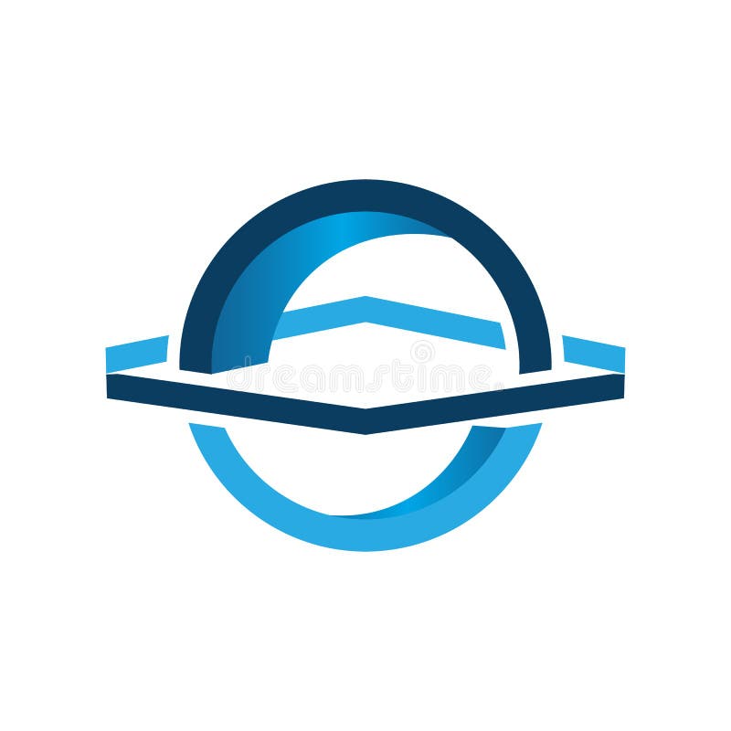 Geometric Web Rings Vector Abstract Circle Logo Design Graphic Element ...