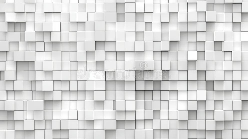 Geometric White Pyramid Pattern Forming an Abstract Textured Background ...