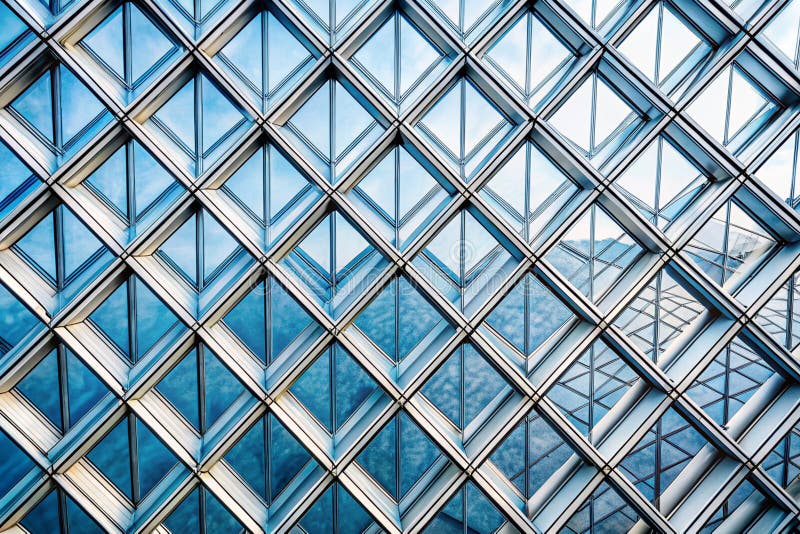 Geometric Window Grid Pattern Architecture Details Stock Illustration ...