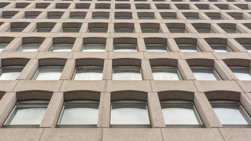 Windows Pattern Modern Architecture Stock Photo - Image of plymouth ...