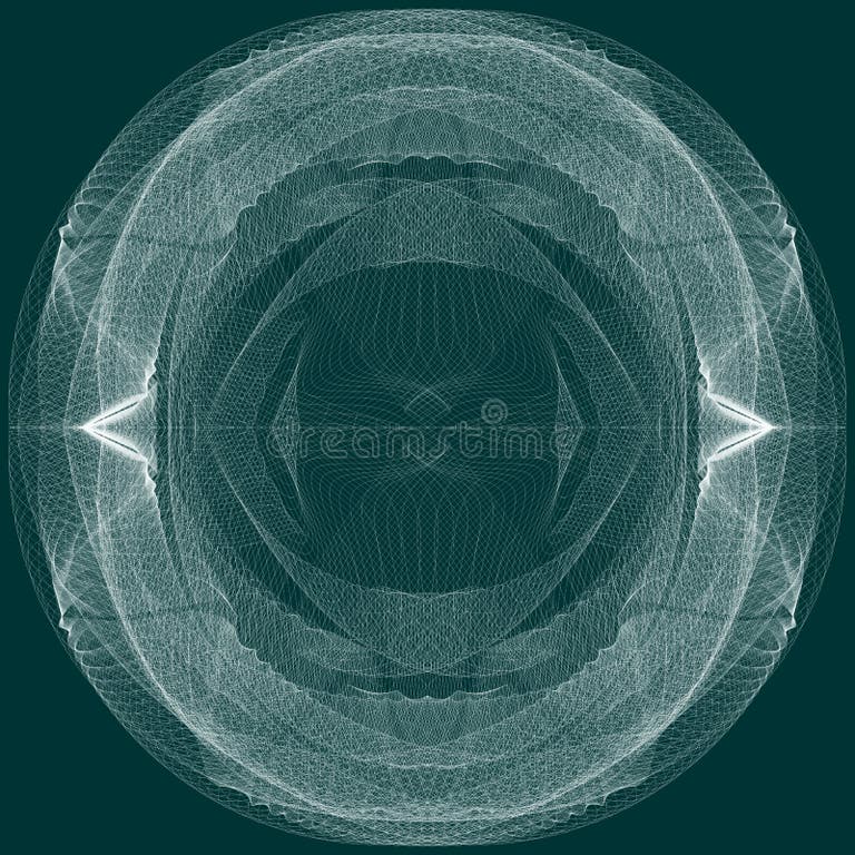 Geometric Wire Frame Shape Vector. Abstract Modern Shape Wire Structure ...