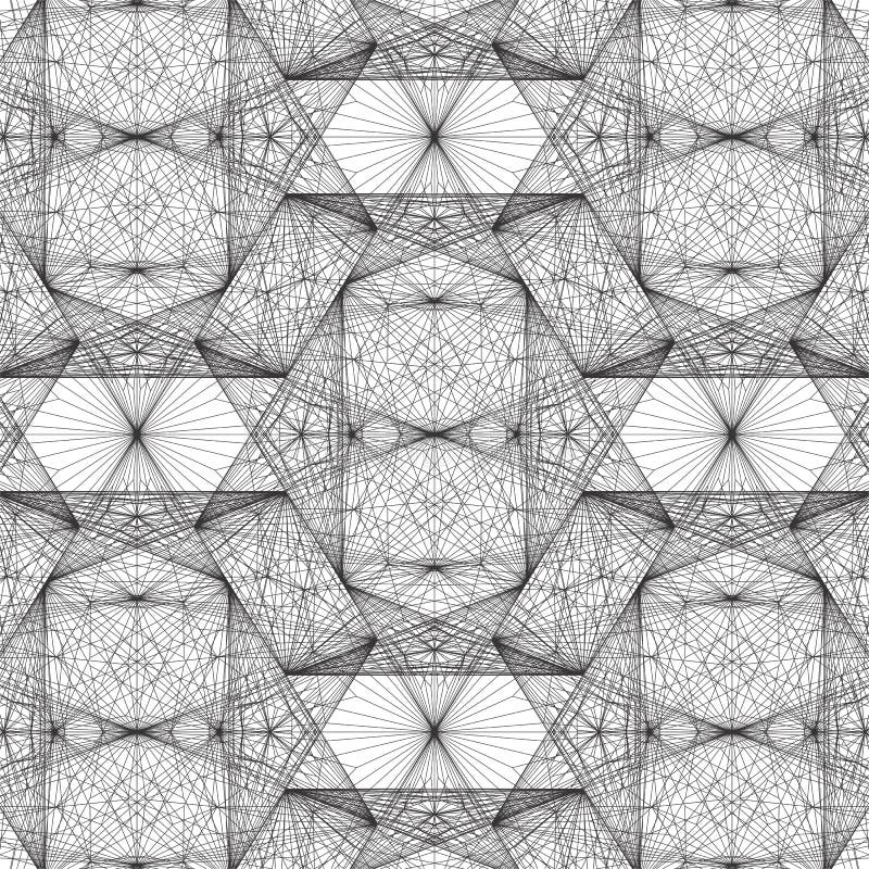 Geometric Wire Frame Shape Vector. Abstract Modern Shape Wire Structure ...