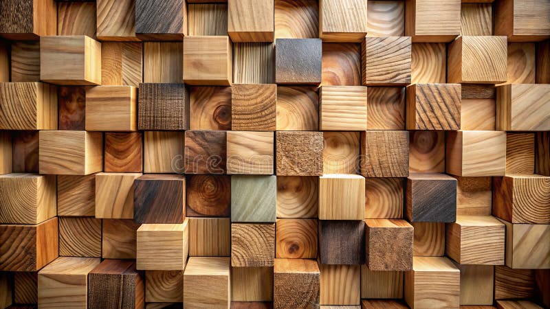 Geometric Wood Paneling a Modern Elegant Design Element for Interior ...