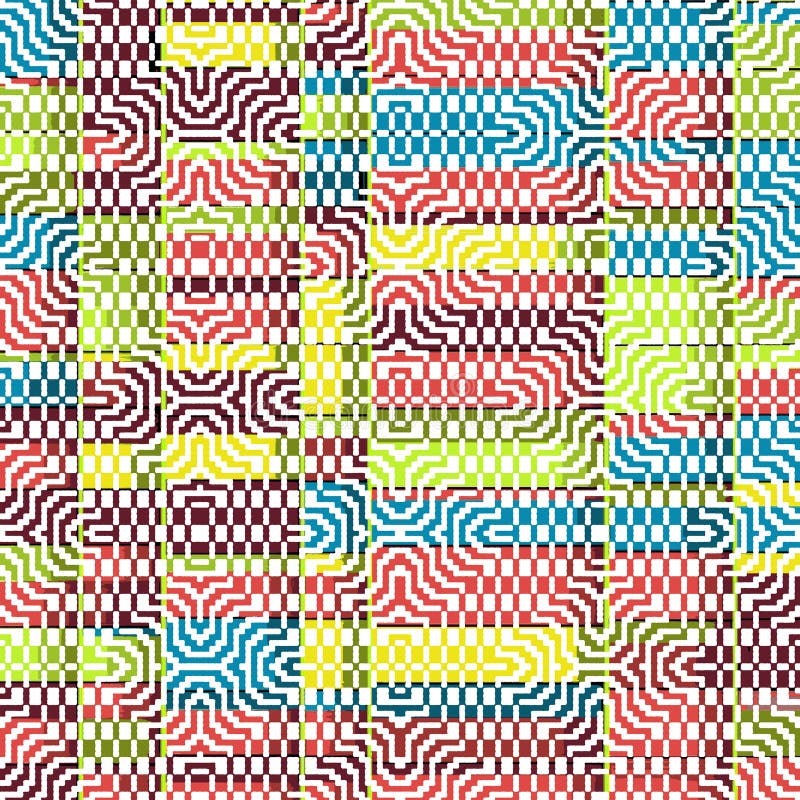 Geometric Woven Design Pattern with High Quality Texture Stock ...